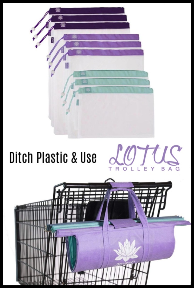 Eliminate Plastic From Your Shopping With Lotus Trolley Bags & Produce ...