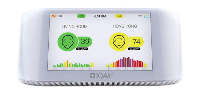 Ensure That The Air Your Family Breathes Is Safe With The AirVisual Pro ...