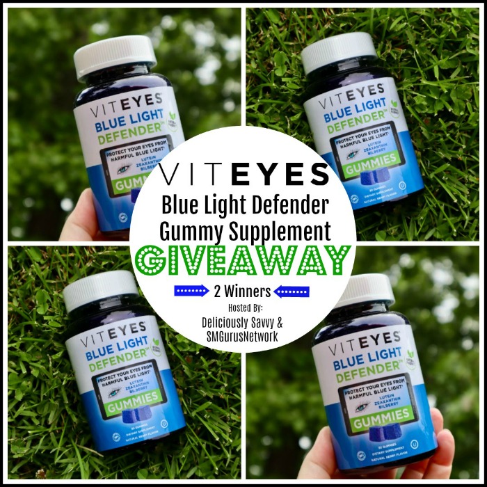 Viteyes Blue Light Defender Gummy Supplement Giveaway! 2 Winners ~ Ends ...