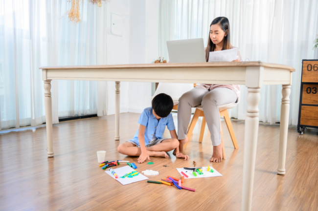How To Realistically & Effectively Work From Home with Kids
