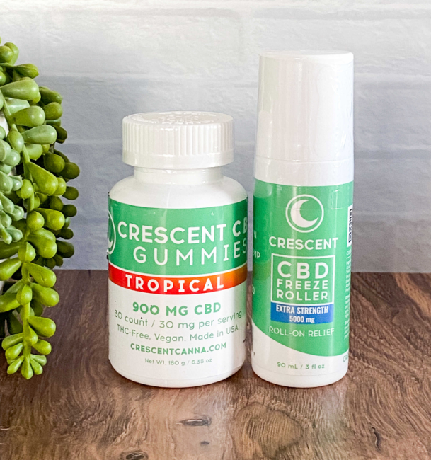 Enjoy All-Natural Pain Relief With Crescent Canna's CBD Freeze Rollers ...