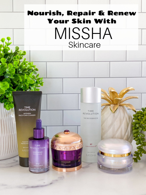 Nourish, Repair & Renew Your Skin With MISSHA Skincare