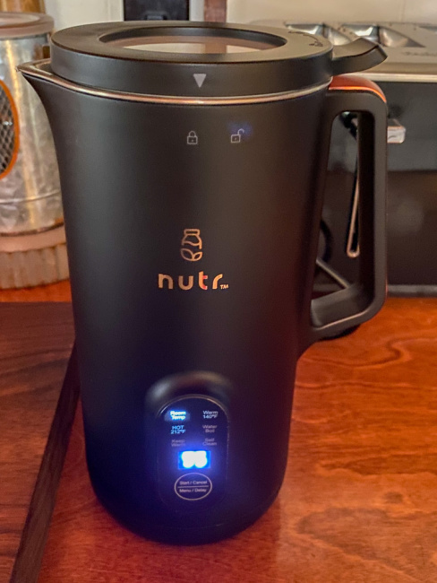 Enjoy Fresh Nut Milk & More with the Nutr Machine
