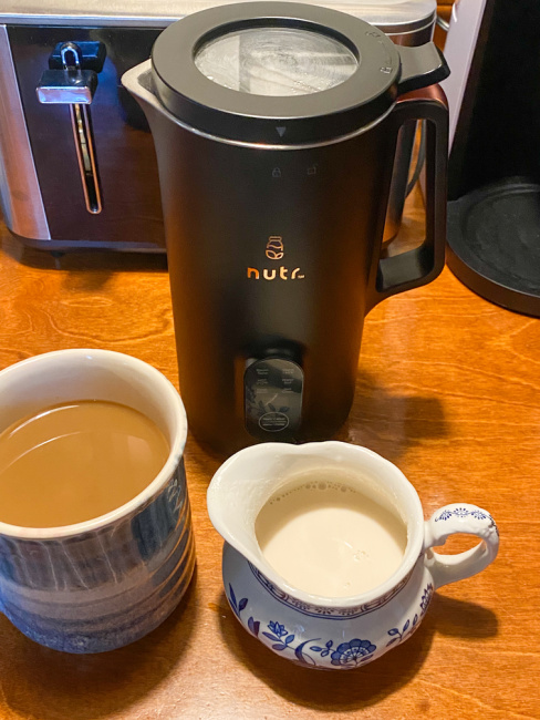 Enjoy Fresh Nut Milk & More with the Nutr Machine