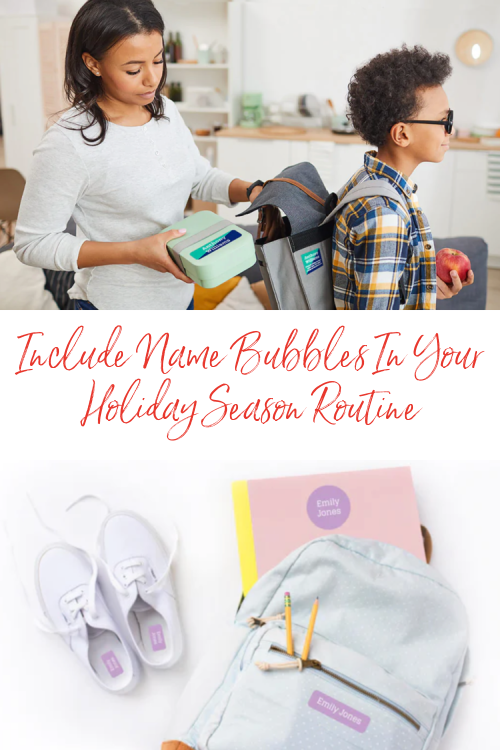 Add Name Bubbles To Your Holiday Seasonal Routine PLUS They Make The ...