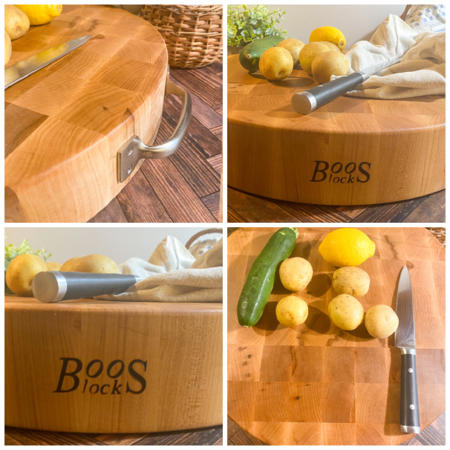 My Savvy Review Of The 3" Thick Maple Round Chopping Block with ...