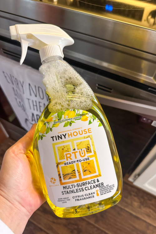 Add Tiny House ® Multi-Surface & Stainless Cleaner To Your Spring Clean ...