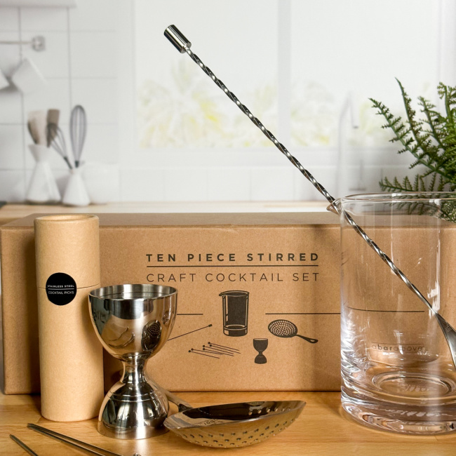 My Savvy Review Of The 10-Piece Stirred Craft Cocktail Set From A Bar ...