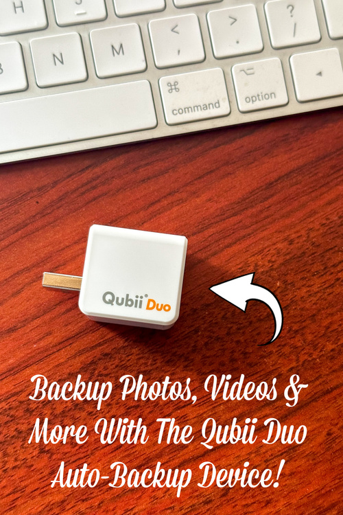 Backup Photos, Videos & More With The Qubii Duo Auto-Backup Device!