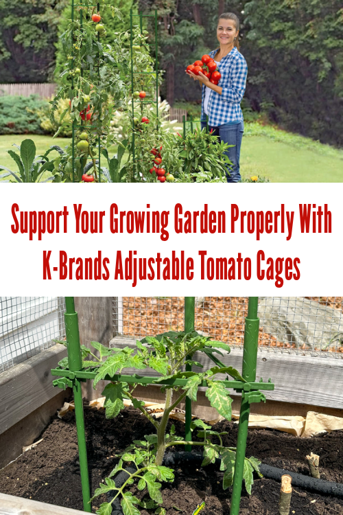 Support Your Growing Garden Properly With K-Brands Adjustable Tomato ...