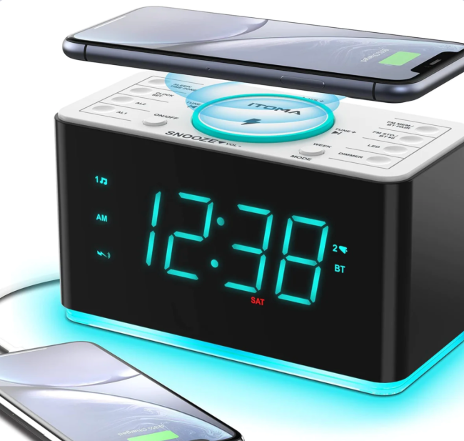Find The Perfect Alarm Clock That Can Charge All Of Your Devices & More ...