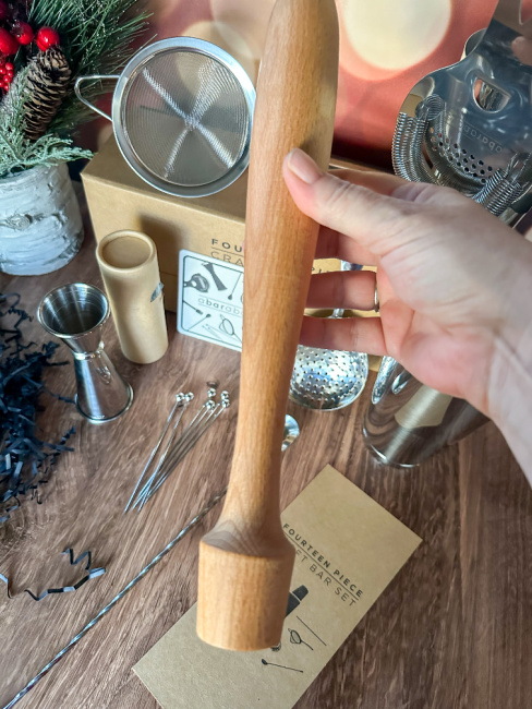 Give The Gift Of Perfect Cocktails With A Bar Above's 14 Piece Stainless Steel Mixologist Bar ...