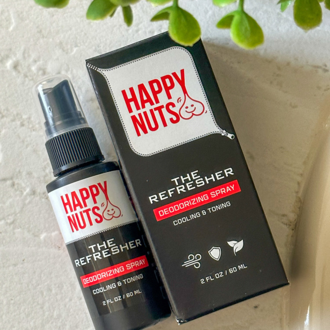 My Savvy Review Of Happy Nuts NEW Refresher Spray in Original Scent!