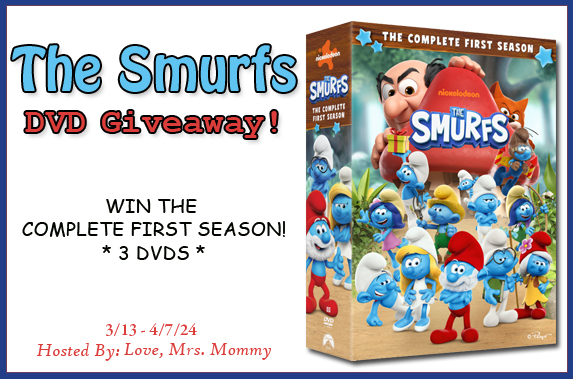 Enter To Win The Smurfs DVD Giveaway! (1 Winner ~ Ends 4/07)
